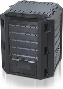 PROSPERPLAST Kompostér COMPOGREEN černá / 380l / 72 x 72 x 82.6 cm