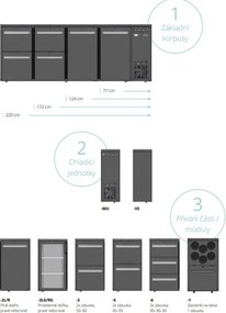 Chladicí minibar Serrco by Tefcold SCL-2222MU+