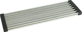 Deante příslušenství, skládací odkapávač pro Deante kuchyňské dřezy 470x300 mm, černá-ocelová, DEA-ZZH_02NM