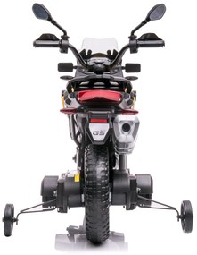 Dětská elektrická motorka BestBerg BBCC-80Y – BMW F 850 GS / nosnost 30 kg / Li-Ion baterie / žlutá