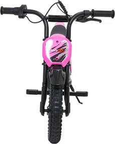 Elektrická motorka SHARK růžová