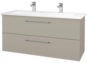 Dřevojas Koupelnová skříň GIO SZZ2 120 Varianta: D01 Beton / Úchytka T04 / D01 Beton