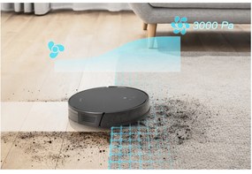 Sencor SRV 6485BK robotický vysavač 2v1
