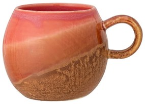 Oranžový hrnek z kameniny 280 ml Paula – Bloomingville