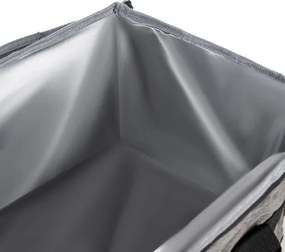 Termotaška s chladící vložkou na pláž 40L Trizand 23843, šedá