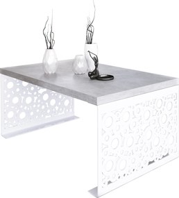 ADRK Furniture Konferenční stolek RINA 100x60 CT-RIN-W-BE