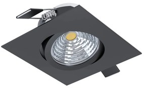 Eglo Eglo 33394 - LED Stmívatelné podhledové svítidlo SALICETO LED/6W/230V černá EG33394
