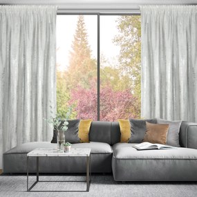 ZATEMŇOVACÍ ZÁVĚS NA PÁSCE RENIA 140X270 CM VZOROVANÁ