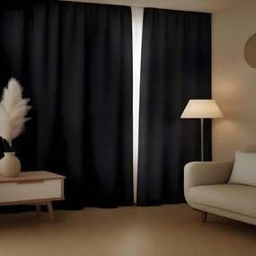 Ervi Blackout 100% zatemňovací závěs č. 20 - černý