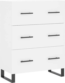 Skříň highboard bílá 69,5 x 34 x 180 cm kompozitní dřevo 3198425