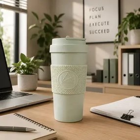 Neon Kactus Ekologický termohrnek 450 ml zelená / 0.45 L / plast