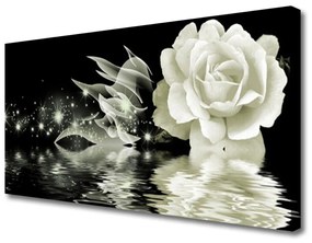Obraz na plátně Růže Květ 125x50 cm