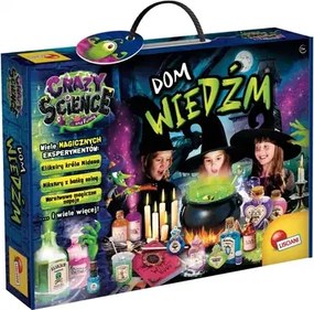 CRAZY SCIENCE Vědecká sada Dům čarodějnic / Experimenty pro děti
