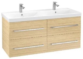 Villeroy & Boch Avento - Umyvadlová skříňka, 1180x514x452 mm, 4 zásuvky, Nordic Oak A89300VJ