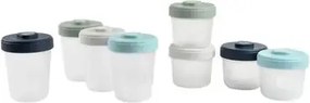 Beaba Sada kelímků na jídlo 4x 150ml  4x 250ml