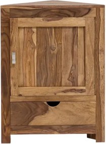 furniture-nabytek.cz - Rohová koupelnová skříňka Laredo akácie