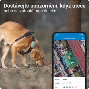 Tractive GPS DOG XL tracker polohy a aktivity pro psy zelený