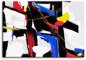 Abstraktní obraz barevná reprodukce Velikost (šířka x výška): 150x100 cm