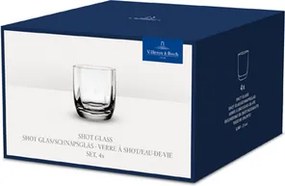 Villeroy&Boch Villeroy & Boch Rose Garden sklenice na pálenku, sada 4 kusy, 600 ml