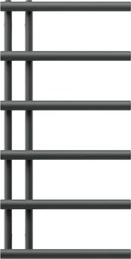 Mexen Jukon, topné těleso 988 x 500 mm, 461 W, antracitová, W116-0988-500-00-66