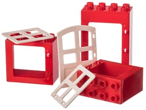 L-W Toys Kreativní set okna a dveře 3 ks KOSTKY 1,5+