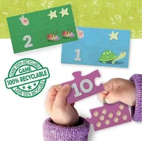 EDUCA Vzdělávací puzzle a hra Learning is Fun: Čísla / 40 dílků / od 3