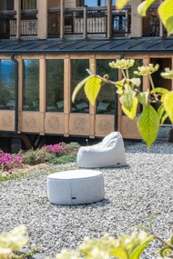 Taburet Atlas OUTDOOR / White Sand