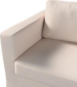 Potah na pohovku IKEA  Karlstad 3-místná, nerozkládací, dlouhý barva růžová látka pletený vzor