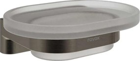 Ravak Chrome II - Mýdlenka s držákem CR II 200.20GB, kartáčovaný grafit X07P1599