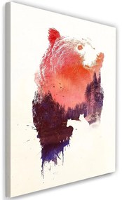 Gario Obraz na plátně Les v podobě medvěda - Robert Farkas Rozměry: 40 x 60 cm