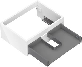 Mexen Box-A, závěsná skříňka 60 cm, 1 zásuvka, bílá lesklá, 91AX0-0600-235-1-00