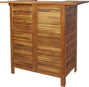 vidaXL Barový stůl 110 x 50 x 105 cm masivní akáciové dřevo [44007]