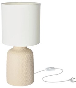 Candellux Stolní lampa INER 1xE14/40W/230V béžová CA0256