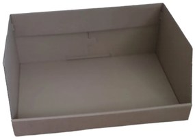 Úložné boxy na oblečení, organizéry do skříně EKO KARTON 55x40x21 - zkosený