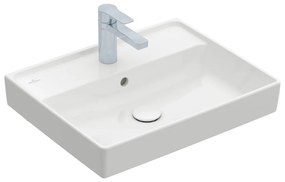 Villeroy & Boch Villeroy &amp; Boch COLLARO - Umyvadlo 550x440x160 mm, s přepadem, bílá Alpin CeramicPlus 4A3355R1