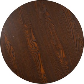 Bistro stolek tmavě hnědý 80 cm MDF 286425