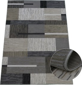 BE Koberec Lotus 9303 BEIGE - béžový šedohnědý obdélníkový Rozměr: 50x80 cm