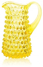 Džbán, Jílek Glassworks, HOBNAIL, Citrín, 350 ml