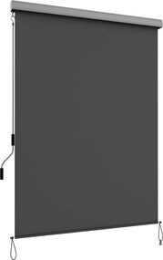 Vertikální sluneční clona voděodolná 1,4 m x 2,5 m, šedá