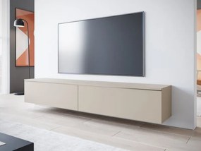 TV stolek Dlone 180, Barva: kašmírová béžová, Osvětlení: bez osvětlení
