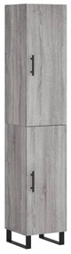 Skříň highboard šedá sonoma 34,5 x 34 x 180 cm kompozitní dřevo,  3198815