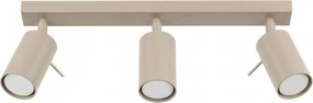 Sollux Lighting Stropní svítidlo RING 3 šedobéžové