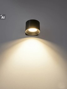 Sinsay - Samolepicí LED nástěnné světlo - černá