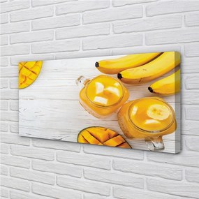 Obrazy na plátně Mango banán smoothie 120x60 cm