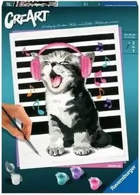 Ravensburger CreArt Zpívající kočka / od 12 let