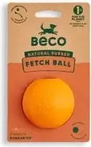 Beco Fetch Ball Hračka pro psy oranžová 6,5cm