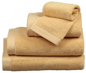 SCANquilt bavlněný ručník SOFT písková osuška 70 x 140 cm