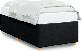 Rám postele bez matrací černá 90x190 cm textil 3284696