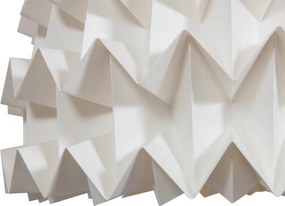 Závěsné svítidlo ORIGAMI papírové 26 cm, krémové