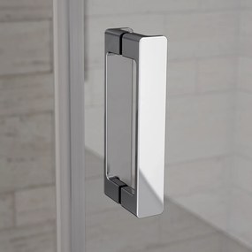 Roltechnik Outlet Posuvné sprchové dveře do niky G2L/G2P Varianta: šířka: 100 cm, orientace: Levá - (G2L_1000 - 810-0000104-01-02), Barva profilů a typ výplně: profily: stříbrná, výplň: transparent